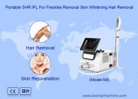 China Portable Body Facial Hair Removal And Skin Rejuvenation IPL Laser Machine for sale