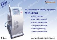 China Salon Ipl Beauty Machine For Birthmark Removel , Face Wrinkle Remover for sale
