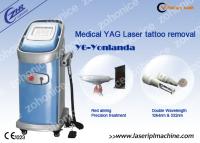 China Professional Q switched Nd Yag Medical 1064nm 532nm Laser Tattoo Removal Machine for sale