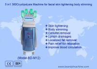 China 9Handles Double Chin Removal RF 40K Cavitation Lipo Laser Cryolipolysis Machine for sale