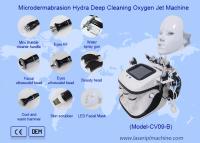 China Black Pearl Aqua Peel RF Ultrasonic Oxygen Bubble Hydro Microdermabrasion Machine For Deep Cleaning for sale