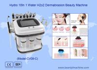 China Facial Cleaning Blackhead Removal Aqua Jet Peel Oxygen Rf Hydro Microdermabrasion Machine for sale