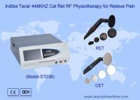 China Monopolar RF Cet Face Lifting Ret Body Contouring 448kHz Tecar Machine for sale