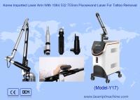 China 450ps 750pcs Pico Laser Beauty Machine For Tattoo Removal Picosecond Laser for sale