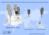 China Hiemt Ems 4 Handles 7 Tesla Muscle Strengthening Hip Lift Body Slimming Machine for sale