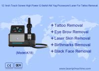 China 12.1 Inch Touch Screen High Power Q Switch Nd Yag Picosecond Laser For Tattoo Removal for sale