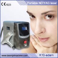 China Portable 1064nm 532nm Q Switch ND Yag Laser Tattoo Removal Machine for sale