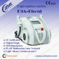 China Laser OPT IPL E light Hair Removal Beauty Machine Double Handles Machine for sale