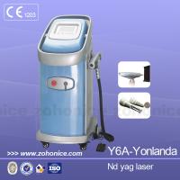 China Effective ND YAG Laser Tattoo Removal Machine Vertical  With LCD Display for sale