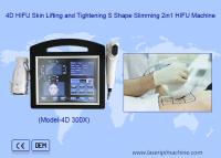 China 2 In 1 Liposonic Body Shaping Face Skin Lift Wrinkle Remover 4d Hifu Machine for sale