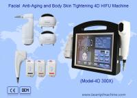 China 4d Hifu Skin Lifting And Tightening S Shape Slimming 2 In 1 Hifu Machine for sale