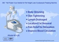 China 3 Handles Cryolipoliyse Fat Freezing Machine For Double Chine And Body Slimming for sale