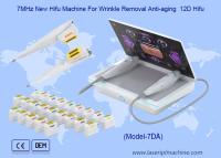 China Ultrasounds Facial Lifting Skin Tightening Wrinkle Removal 12D Hifu Machine for sale