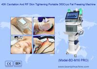 China Portable 40k Cavitation Body And Face Rf Lipo Laser Body Slimming 4in1 360 Cryo Machine for sale