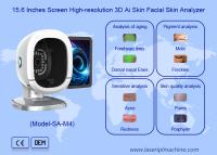 China 15.6 Inches Screen High Resolution 3D Ai Skin Facial Skin Analyzer for sale