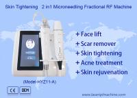 China Skin Tightening Skin Rejuvenation 2 In1 Microneedling Fractional RF Machine for sale