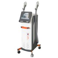 China 2 Handle Laser Hair Removal Beauty Machine Dynamic Pulst Light Dpl for sale