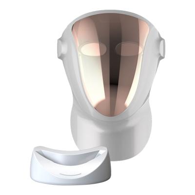 China LED Photon Red Light Therapy Mask Skin Tightening Silicone Led Red Light Facial Masks for sale