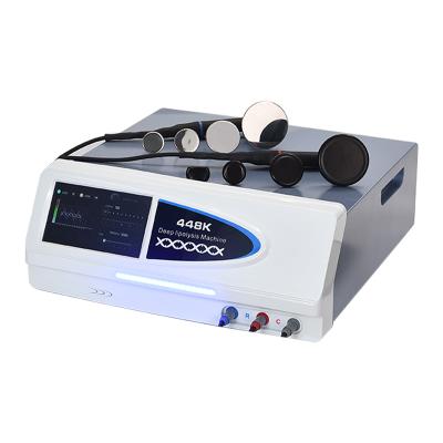 China Ret Cet Rf Physiotherapy 448KHZ Tecar Corporal Radiofrequency Machine for sale