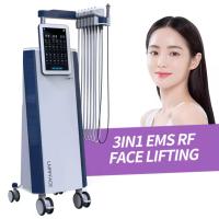 China EMS RF 5MHz Eye Massager Body Shaping V Face EMS Skin Tightening Machine for sale