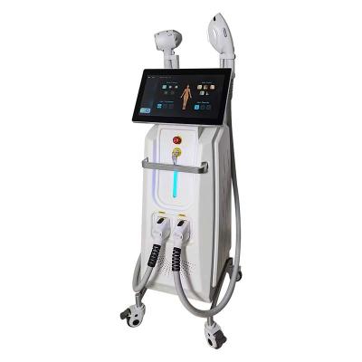 China 2 In 1 808 Diode Laser 3 Wavelength Fast Permanent Painfree Super IPL Hair Removal Machine for sale