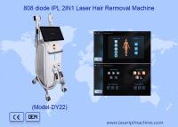 China 2 In 1 808 Diode Laser 3 Wavelength Fast Permanent Painfree Super IPL Hair Removal Machine for sale
