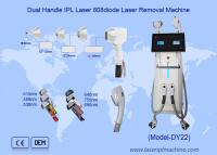 China 2 In 1 Shr Ipl Elight 808 Laser Handle Screen Linkage Hair Removal Machine for sale