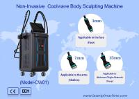China 3 Handle Facial Body Tightening Skin Firming and Contour Sculpting Cryowave Shaping Machine for sale