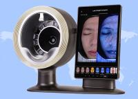 China 2in1 Hair Scalp Scanning Detector 10 Spectrum 3D Al Skin Analysis Machine for sale
