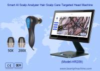 China 4 Languages Smart Al Scalp Analyzer Hair Scalp Care Targeted Head Machine for sale