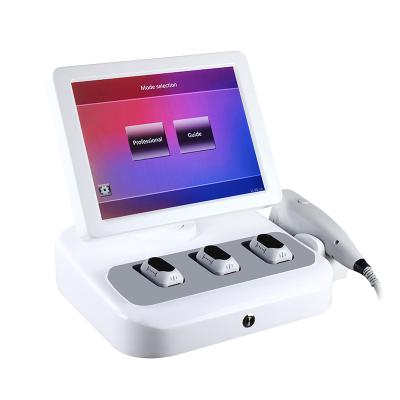 China 10000 Shots Ultrasonic Facial 2000W 4MHz 220V 3D HIFU Machine for sale