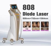 China 100 Million Shot Ice Cooling Skin Rejuvenation 755 940 1064 808nm Diode Laser Hair Removal Machine for sale