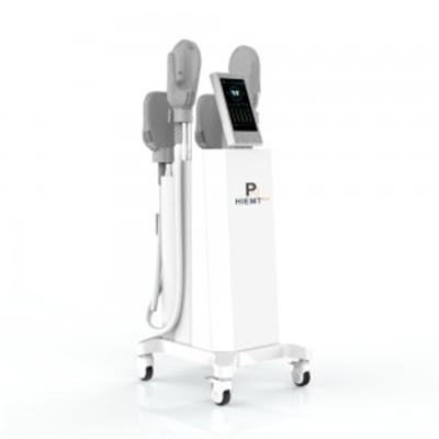 China 4 Handle Muscle Build Fat Reduce Weight Loss HI EMT EMS Body Sculpting Machine for sale