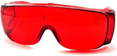 China Red 400nm Laser Safety Goggles For Led Cool Light Teeth Whitening Machine for sale