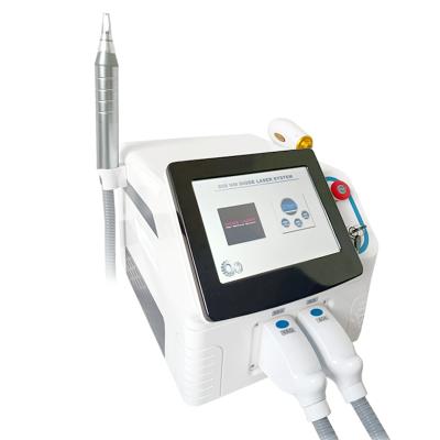 China Spa 808 Nm Diode Laser Machine 2 In 1 Hair Removal And Picosecond Tattoo Removal for sale