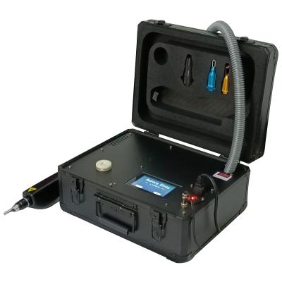 China 1320nm 10ns Suitcase Q Switch Nd Yag Laser Tattoo Removal Pigment Removal Machine for sale