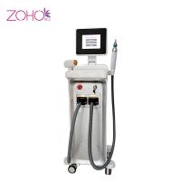 China 2 In 1 808nm Diode Laser plus pico Q Switched Nd Yag Laser Machine for sale