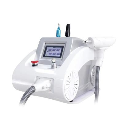 China Q-switched ND Yag Laser Tattoo Removal Machine Portable For Skin Pigment for sale
