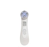 China Mini Home Facial Beauty Device / 6 Color Ultrasonic Led Lights Photon Face Massager for sale