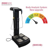 China 25 Items Bio Electrical Fitness Testing AI BMI Digital Printer Body Composition Analyzer Machine for sale