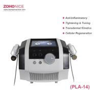 China Non Invasive 2 Handles Anti Aging Ance Removal Ultrasonic Ceramic Space Plasma Machine for sale