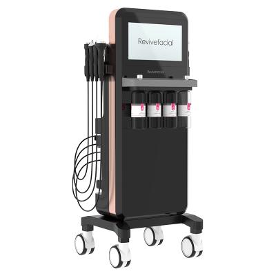 China 14 In 1 Oxygen Jet H2O2 Exfoliating Hydrating Cleaning Machine for sale