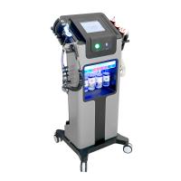 China Multi Function 8 Handles Hydro Oxygen Facial Machine Elight Probes for sale