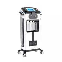 China Stationary Oxygen Facial Whitening RF Vacuum Hydro Dermabrasion Face Cleaning For Spa for sale