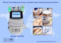 China 360 Cryo 40K Cavitation Body Sculpting With Double Chin Handle For Cellulite Removal for sale