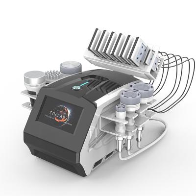 China Multifunctional cavitation 40k machine 5 Handle 8 Inch True Color Touch Screen for sale