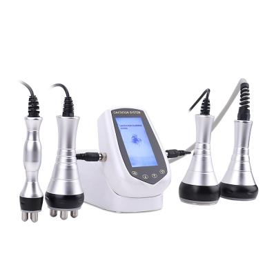 China 4 In 1 Weight Loss 40KHz Home Ultrasonic Cavitation Beauty Machine for sale