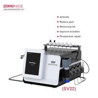 China 4 Handles ED Therapy Improve Wrinkles 448KHz CET RET Vacuum EMS Physicaltherapy Shockwave Device for sale