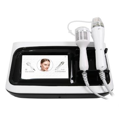 China 2in1 Gold Microneedle RF Lifting Machine Anti Aging Fractional Machine for sale