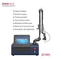 China 360° Rotation Handle Skin Tightening Acne Treatment 10600nm Fracational Co2 Laser Machine for sale